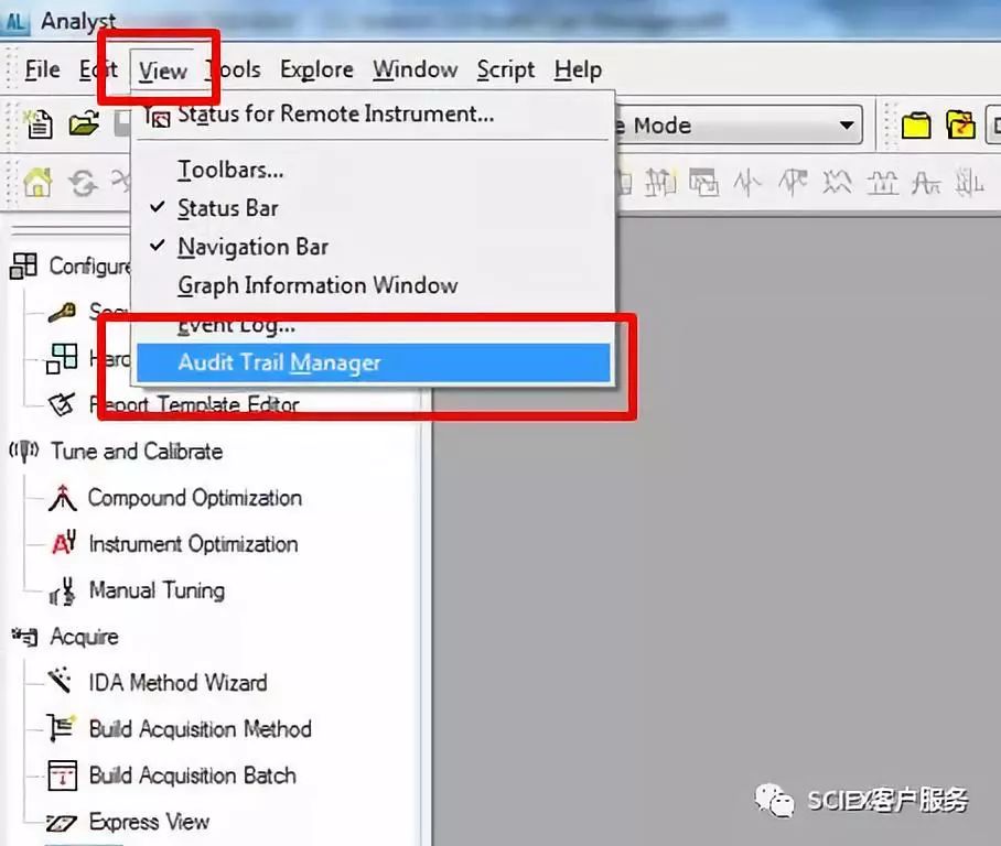 【SCIEX】Analyst权限分级管理，审计追踪，软件认证....
